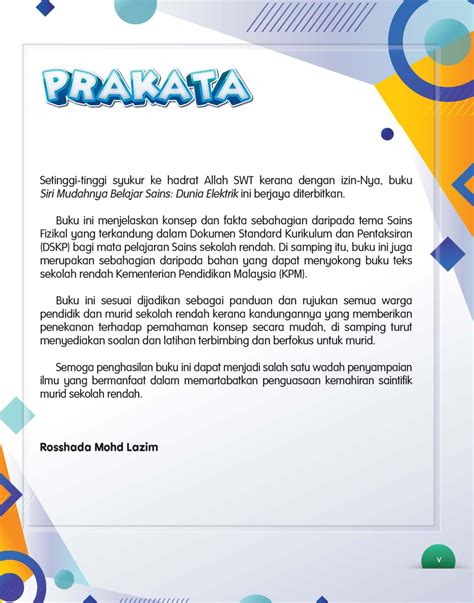 Siri Mudahnya Belajar Sains Dunia Elektrik