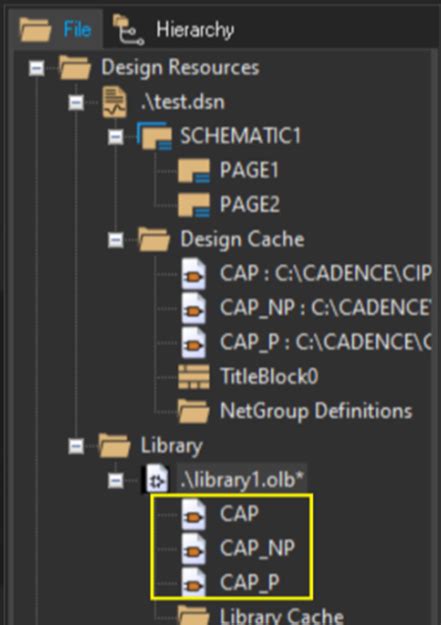 OrCAD Tip Of The Week Copying Parts From Design Cache To A New Library Allegro X Capture