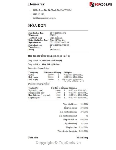 Full Source Báo Cáo Phần Mềm Quản Lý Khách Sạn Net C Sqlserver