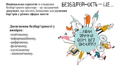 Безбарєрність суспільна норма в рамках якої кожну людину приймають поважають і цінують
