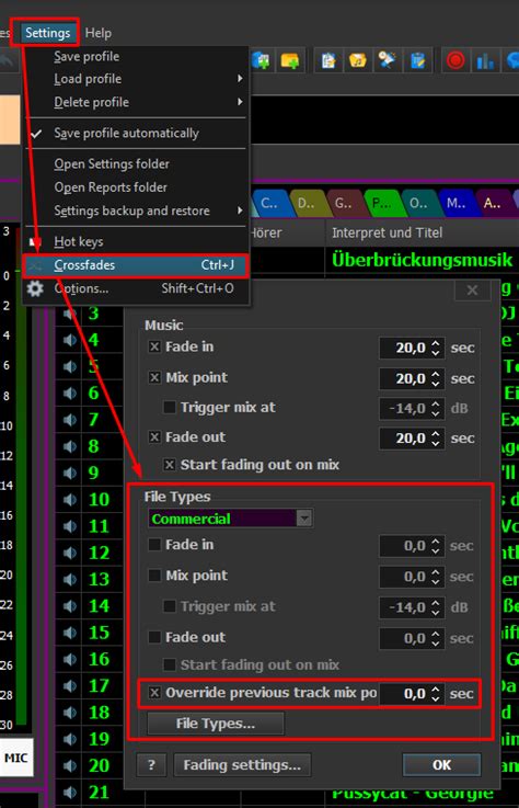 Hot To Set Some File Type Not Crossfades Djsoft Net Community Forums