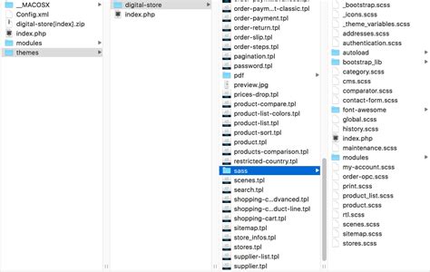 Using Sass In Prestashop 16 Theme Belvg Blog