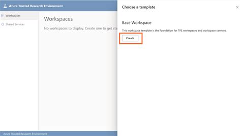 Install Base Workspace Azure Tre