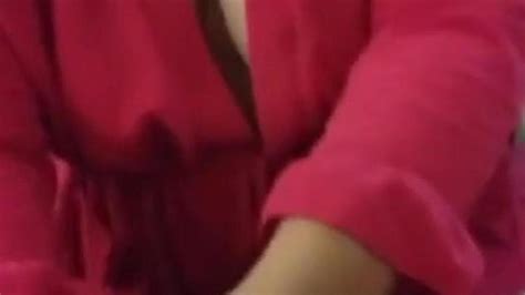Long Red Nails Handjob