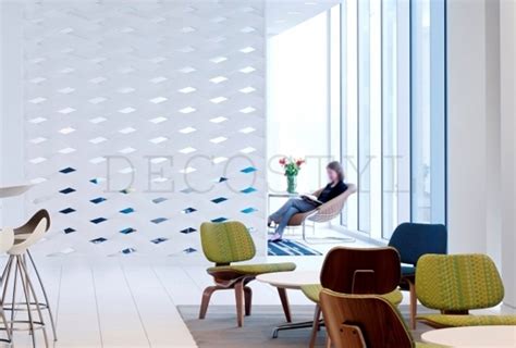 Zephyr декоративная стеновая 3d перегородка из гипса