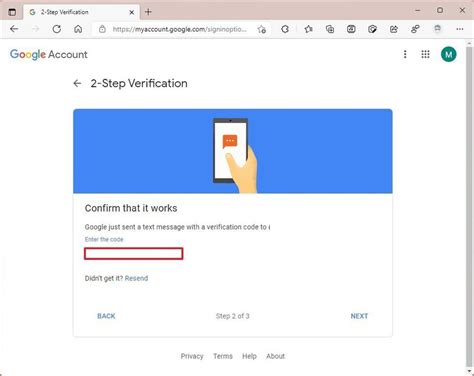 How To Set Up Two Factor Authentication 2fa For Gmail In Outlook