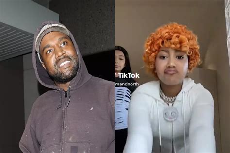 Kanye West Trends After North Tiktok Dresses Up As Ice Spice