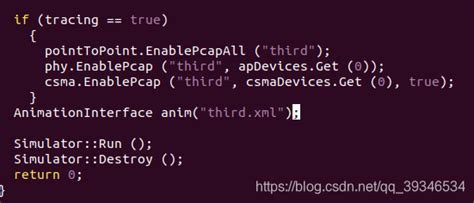 8 Ns3仿真 Wifi无线网络：third脚本 Ns 3中wifi模块可以模拟所有的无线通信吗 Csdn博客