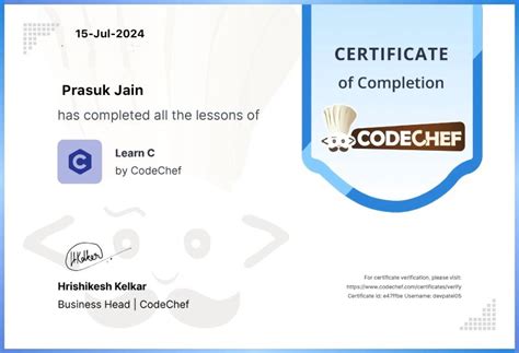 Prasuk Jain On Linkedin Codechef
