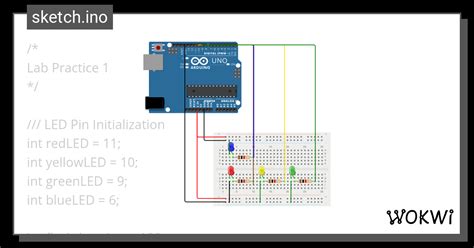 lab practise 1 wokwi esp32 stm32 arduino simulator