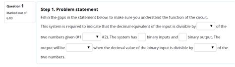 Solved Design A Logic Circuit That Will Indicate Whether The