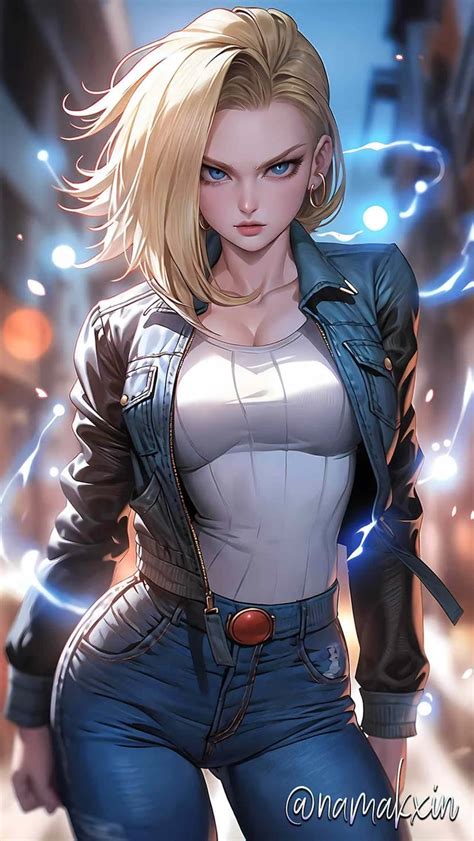Dragon Ball Z Recibe El Fanart Definitivo Con Esta Obra De Androide 18