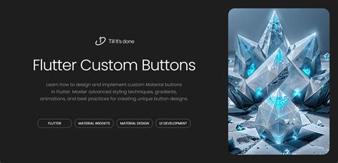 Create Custom Buttons With Material In Flutter