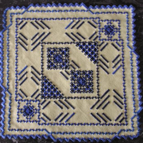 Hardanger Doily Etsy