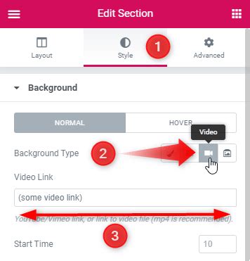 Simple Elementor Video Background Sound Button Element How
