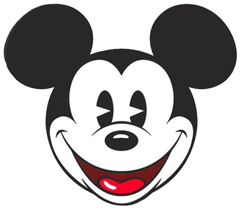 Mickey Mouse Face Clip Art