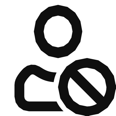 User Block Vector Svg Icon Svg Repo