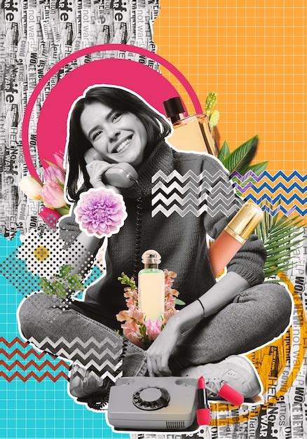 Premium Photo Cosmetic Products And Plants Collage