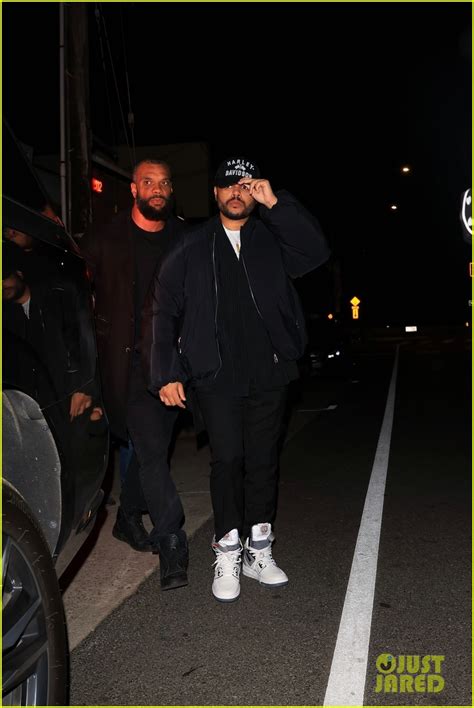 The Weeknd And Girlfriend Simi Khadra Spotted On Date Night Try To Keep