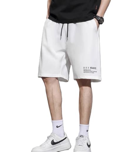 으니샵 3컬러2사이즈 엑스반바지 남성반바지 남자반바지 프린팅반바지 쿨링 쿨반바지 아이스팬츠 밴딩반바지 5부반바지 오버사이즈