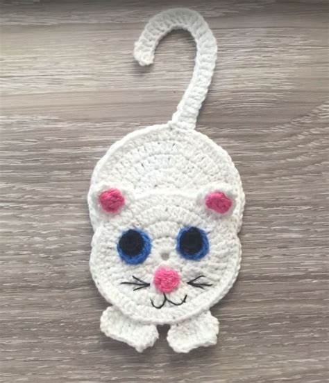 Crochet Cat Applique Pattern Patterns Choose Board Worldwide Hobby Hub