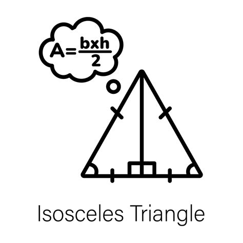 Trendy Isosceles Triangle 40268059 Vector Art At Vecteezy