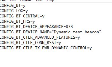 Issue On Setting Tx Power Peripheral Connection When CONFIG BT CENTRAL Is Enabled Nordic Q A