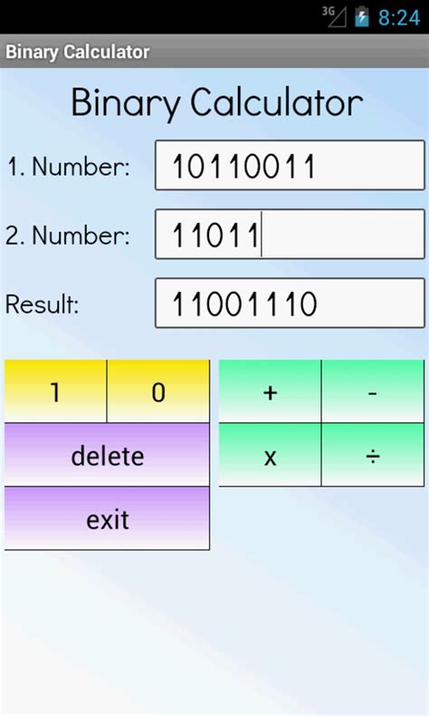 Binary Calculator Apk Para Android Descargar