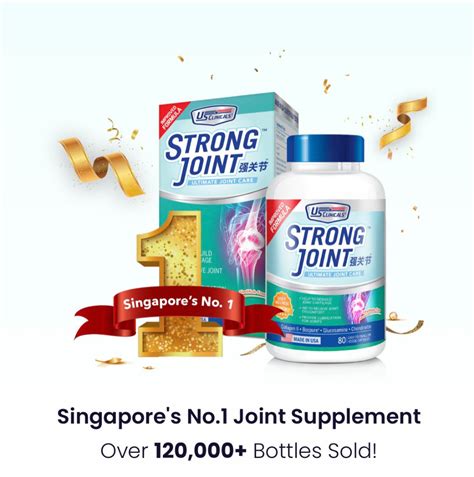 Us Clinicals Strongjoint 80s Knee Joint Supplement Joint Health