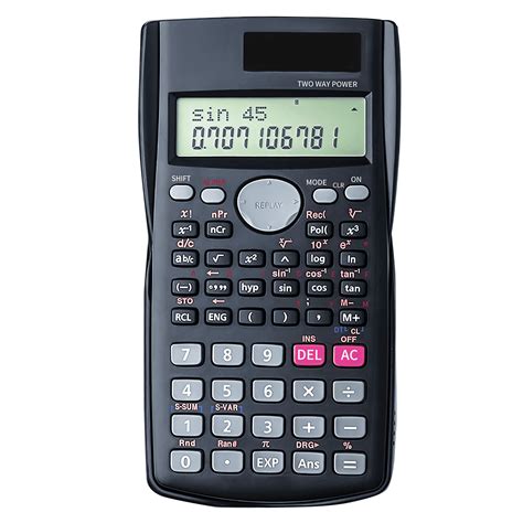 Line Engineering Scientific Calculator Dual Power Calculator With Digit LCD Display