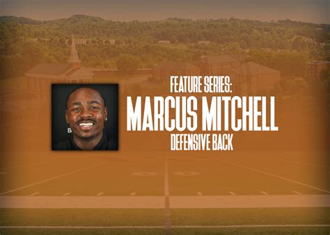 Profile Series Marcus Mitchell The Yellow Jacket