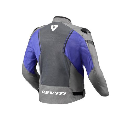 Rev It Control Air H2o Jacket Grey Blue FJT360 3530 Jackets MotoStorm
