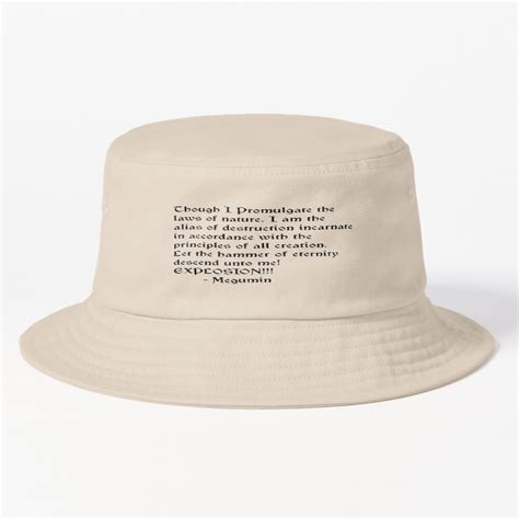 Megumin Trend Konosuba Bucket Hat