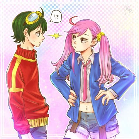 Eri And Haru Digimon Samurai Champloo Anime