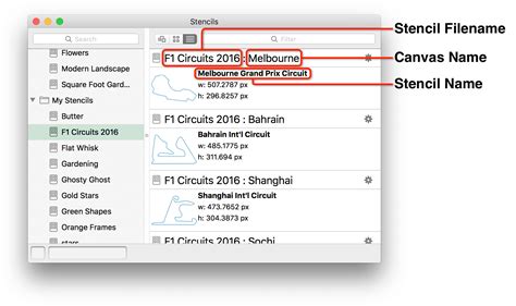 Omnigraffle 7 0 For Mac User Manual Using And Creating Stencils