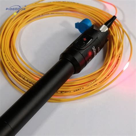 Plastic Visual Fault Locator 30mw Laser Light Fiber Optic Cable Tester