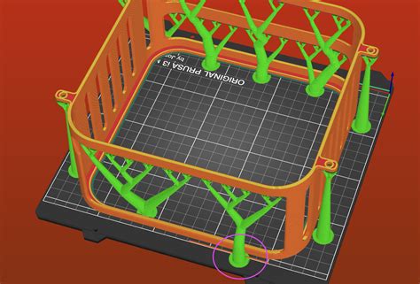 Adjusting Locations Of Organic Support Bases Prusaslicer Prusa3d Forum