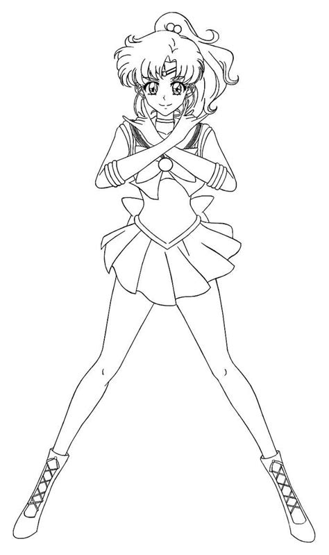 Sailor Moon Jupiter Coloring Page Sexiezpix Web Porn