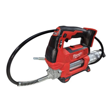 Milwaukee 2646 20 M18 18v Lithium Ion Cordless Grease Gun 2 Speed T
