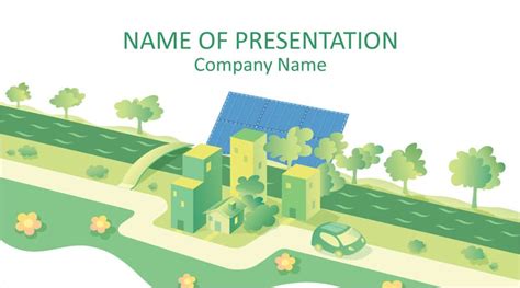 Free Solar Energy Concept Powerpoint Template Designhooks