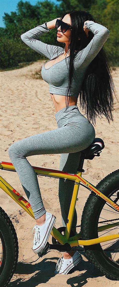 Alena Omovych Bicycle Women Outfit Bicycle Fashion Women Fitgirls