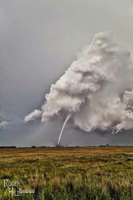 South Dakota White Tornado Photo By Roger Hill Cone Tornado Photo