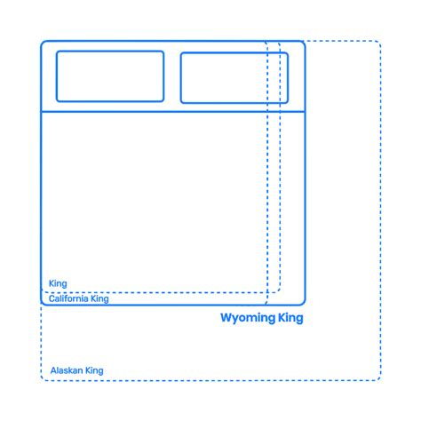 Wyoming King Bed Dimensions And Drawings Dimensionsguide