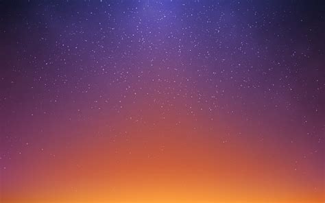 일몰 별 별빛 효과가 있는 사실적인 주황색 그라데이션 별이 빛나는 밤하늘 부드러운 빛이 있는 우주 배너 템플릿입니다 햇빛이 비치는 사실적인 흐릿한 하늘 벡터 그림 일몰에