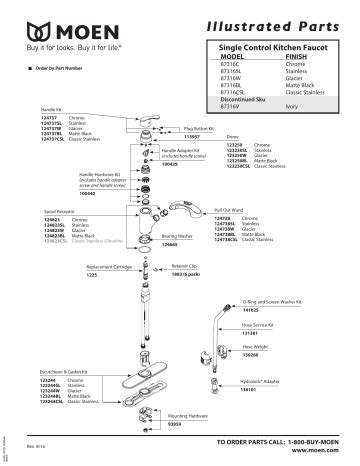 Moen Renzo Kitchen Faucet Parts Diagram Home Alqu