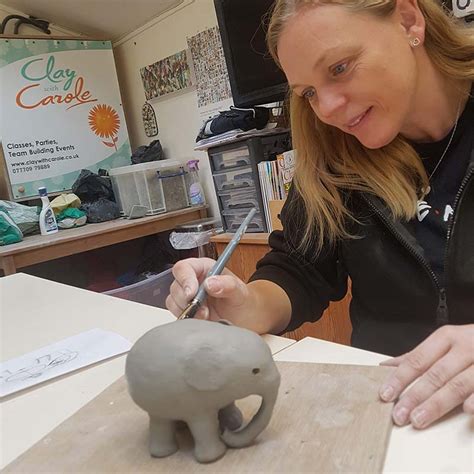 Group Pottery Classes Clay With Carole