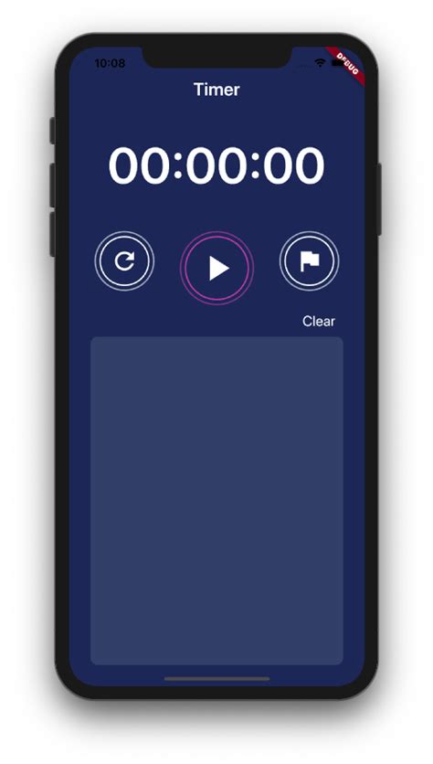 Github Femoraes0stopwatch App Stopwatch Application Made With Flutter