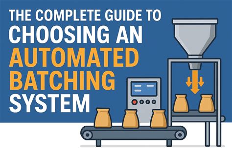 The Complete Guide To Choosing An Automated Batching System Margo Industries Vacuum