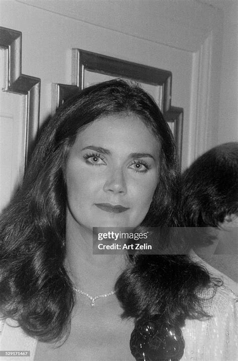 Lynda Carter Close Up Circa 1970 New York News Photo Getty Images