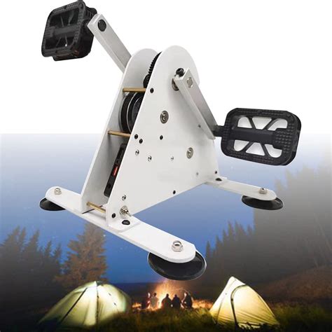 Gehpyyds Foot Pedal Power Generator Portable Crank Power
